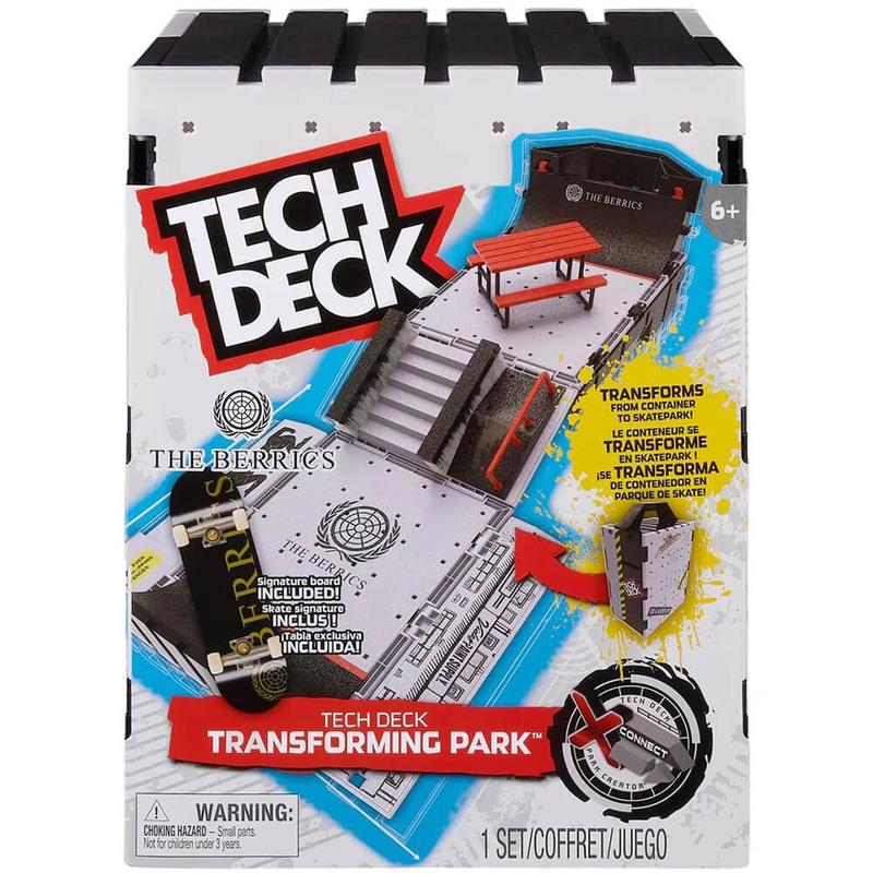 Skate de dedo pista skatepark transformador the berrics tech deck sunny ...