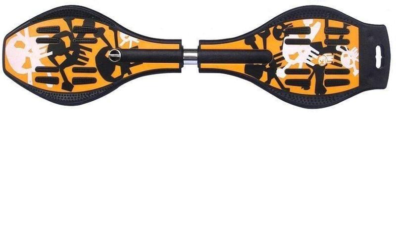 Skate Duas 2 Rodas Waveboard Longboard Surf Rua Rocking - OEM - Skate ...