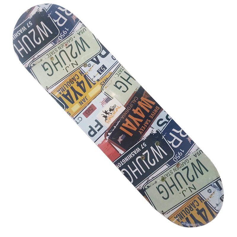 Skate infantil 43cm de madeira completo - skatinho crianças - CMZ ...