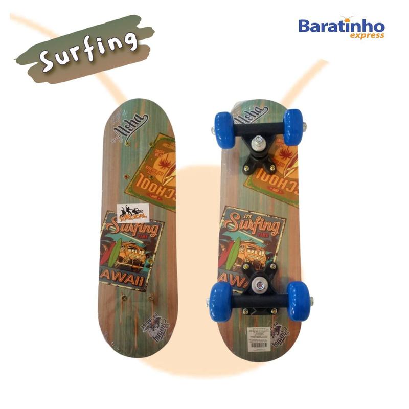 Skate Infantil Radical Iniciante Sk8 Turma Do Skate 43 Cm - Pop Radical ...