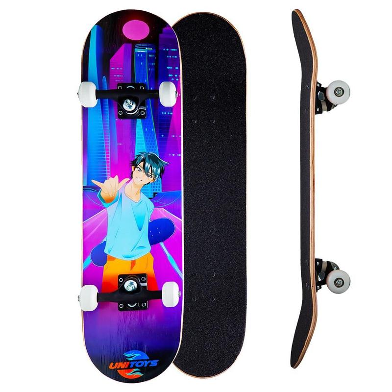 Skate Infantil Semi Profissional Montado Abec 5 Até 70 Kg - Unitoys ...