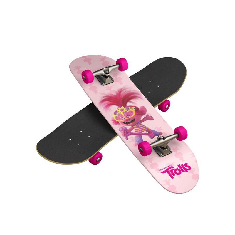 Skate Infantil Trolls Poppy Pink Rosa - RicBrinc - Skate Infantil ...