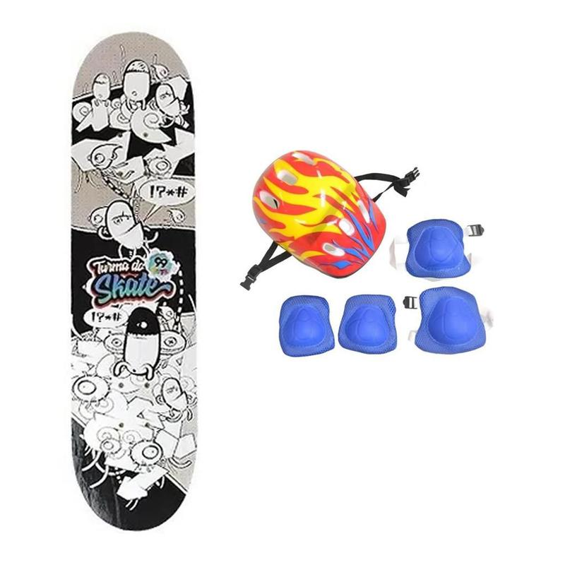 Skate Iniciante Completo Infantil Menina Feminino Montado - 99 Toys ...