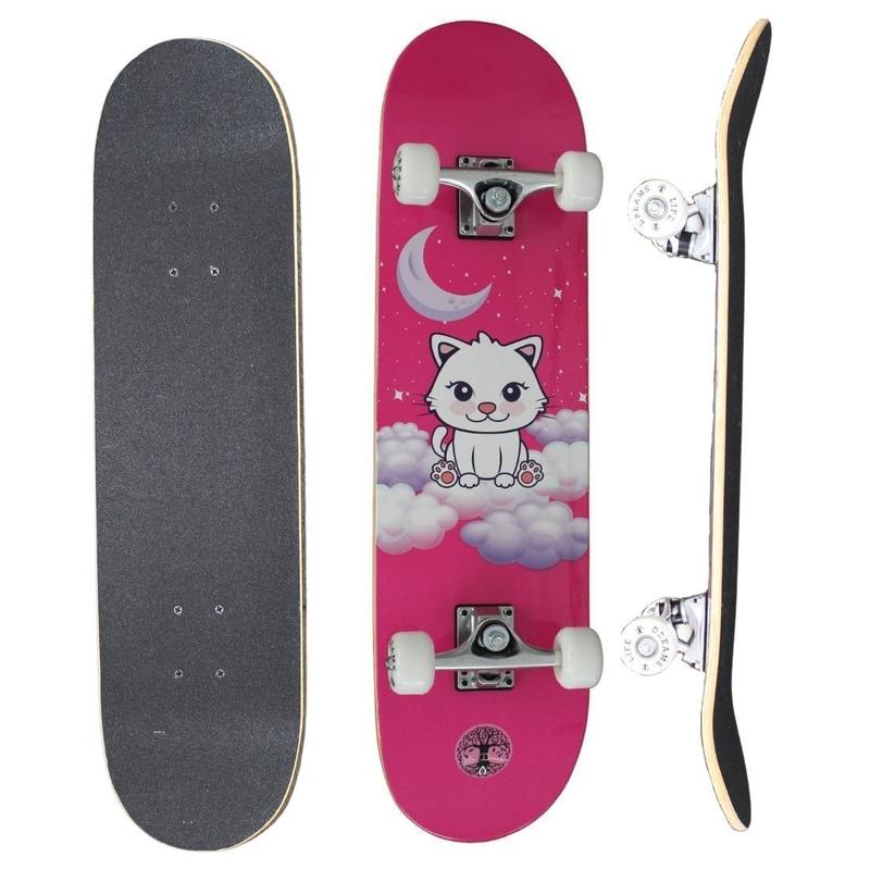 Skate Life Dreams Cat Pro1 Até 100 Kg Para Iniciantes - Outros Pets ...