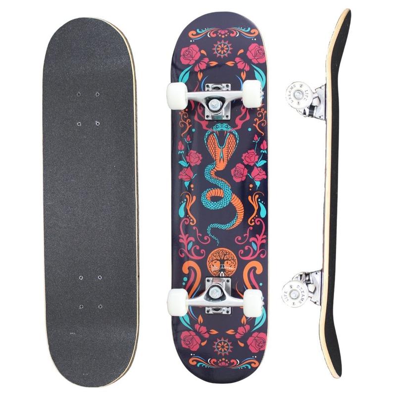 Skate Life Dreams street Snake Pro1 Estiloso Até 100 Kg - Skate ...