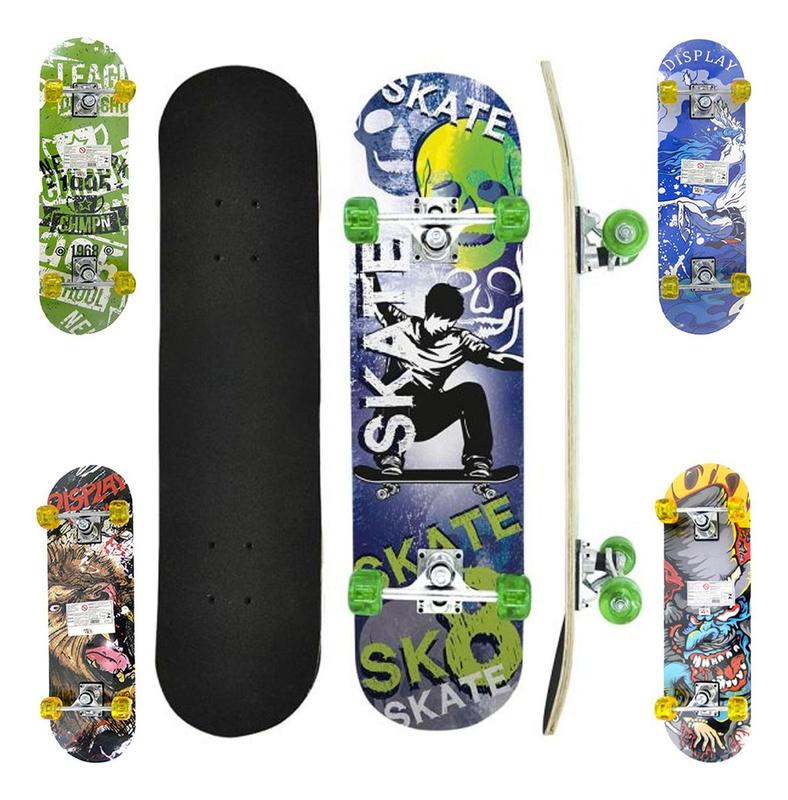 Skate Semi Profissional Infantil Juvenil Montado Completo Radical - EDF ...