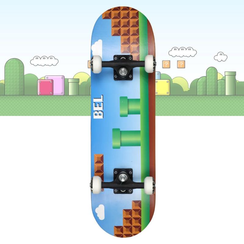 Skateboard Bel Radical Iniciante Games Nuvens - Skate - Magazine Luiza