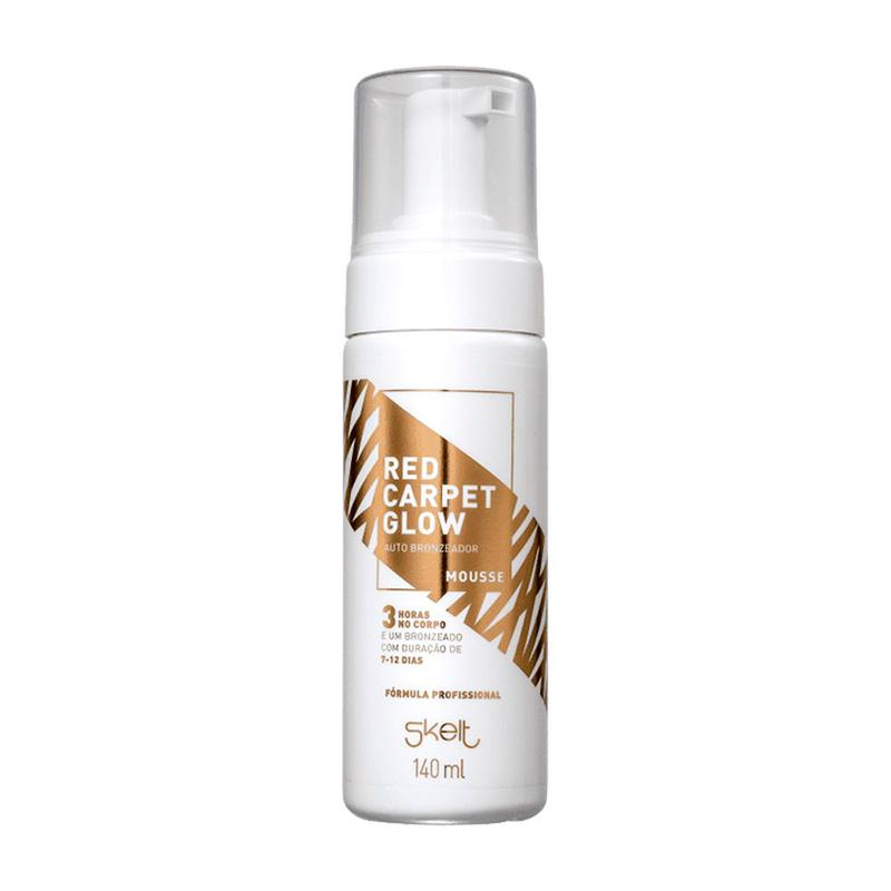 Skelt Auto Bronzeador Red Carpet Glow Mousse 140ml - Bronzeador ...