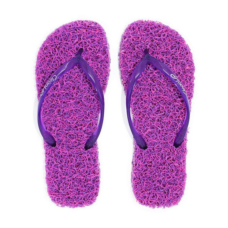 Slim Tradicional CleanUp Sustentável Feminino Roxo - Chinelo Feminino ...