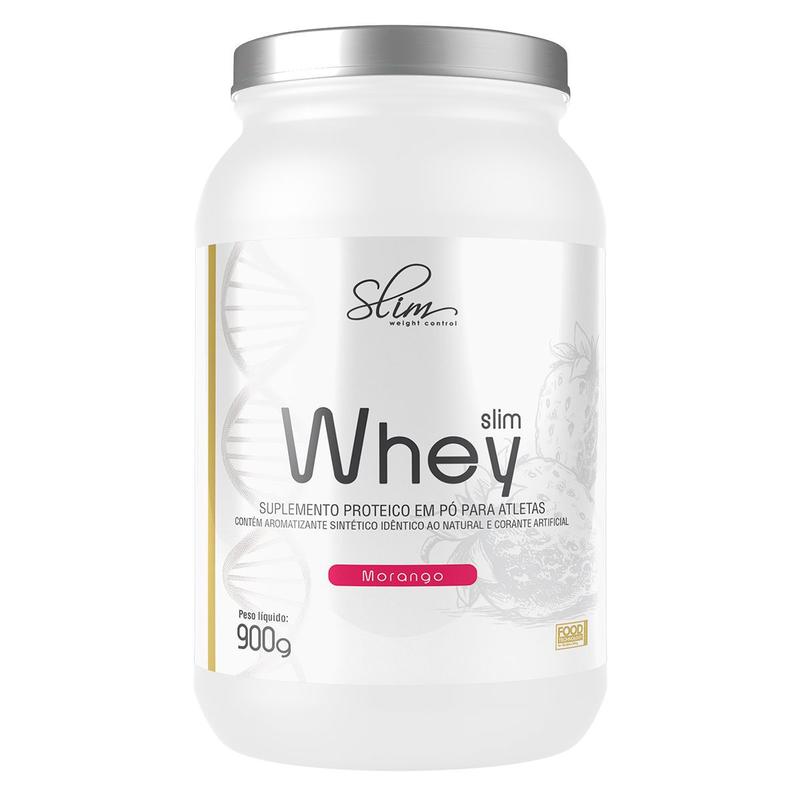 Slim Whey 900g Slim Weight Control - Massa Muscular - Magazine Luiza
