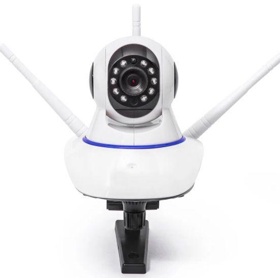 Smart Câmera Ip Wifi 3 Antenas Segurança Vigilância - SEF ELETRO ...