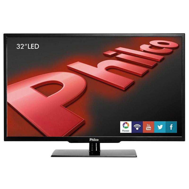 Smart TV 32" Philco LED PH32U20DSG 2 USB, 3 HDMI, Tecnologia Ginga ...