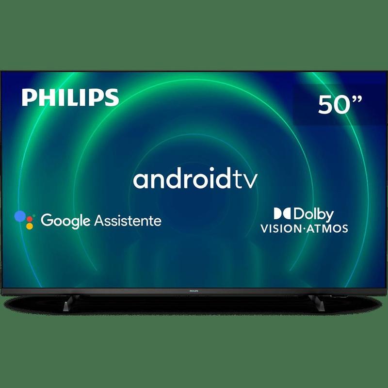 Smart TV 50" Philips Android 4K HDR Google Assistant Built-in ...