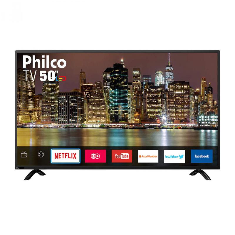 Smart TV 50 Polegadas LED Full Hd PTV50E60Sn Philco Bivolt - Smart TV ...