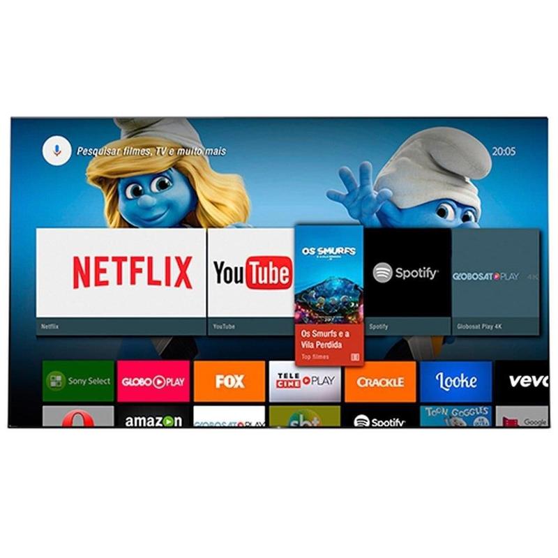 Smart TV Android OLED 65" Sony XBR-65A1E 4K UHD com Wi-Fi 3 USB 4 HDMI ...