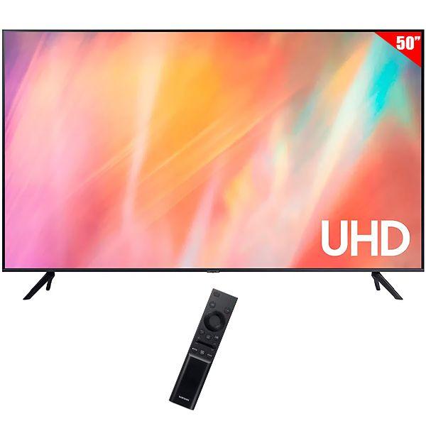 Smart TV LED 50" Samsung UN50AU7090G 4K Ultra HD Tizen Wi-Fi e ...