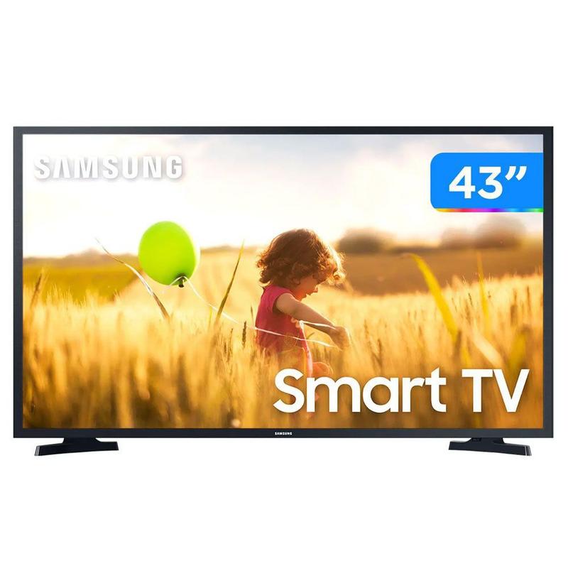 Smart Tv, Led, Televisão, Cinema, Tv Grande, Imagens de Qualidades, Netflix,43 Samsung 43T5300 ...