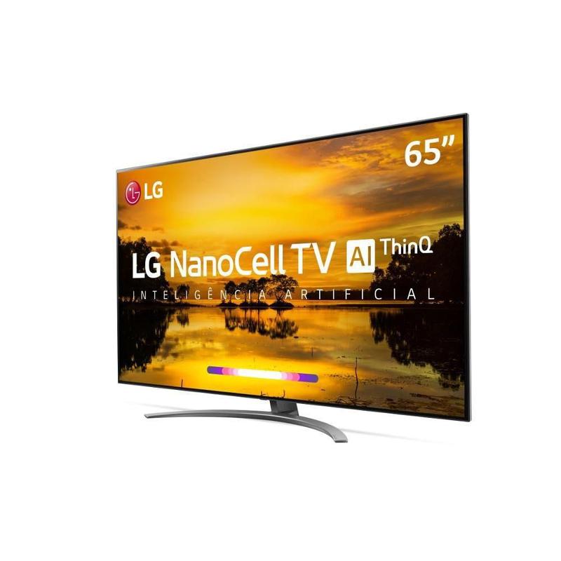 Smart TV LG 65" LED UHD 4K ThinQ Ai Nano Cell Controle Smart Magic ...