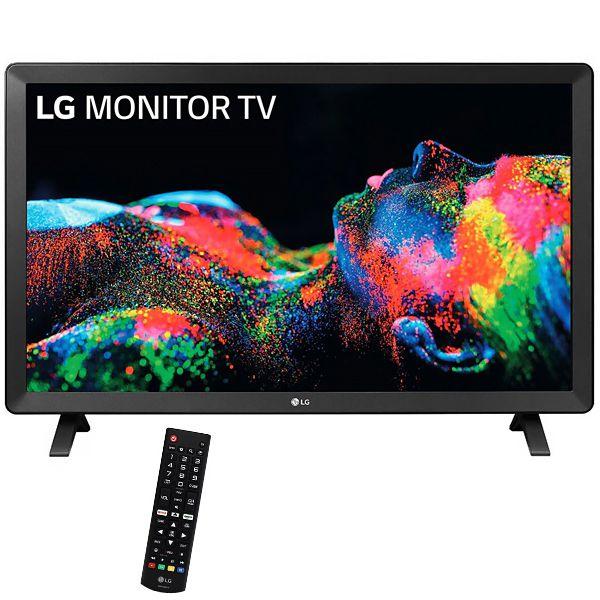 Smart TV Monitor LED de 24" LG 24TL520S-PS HD Wi-Fi com Conversor Digital - Smart TV - Magazine ...