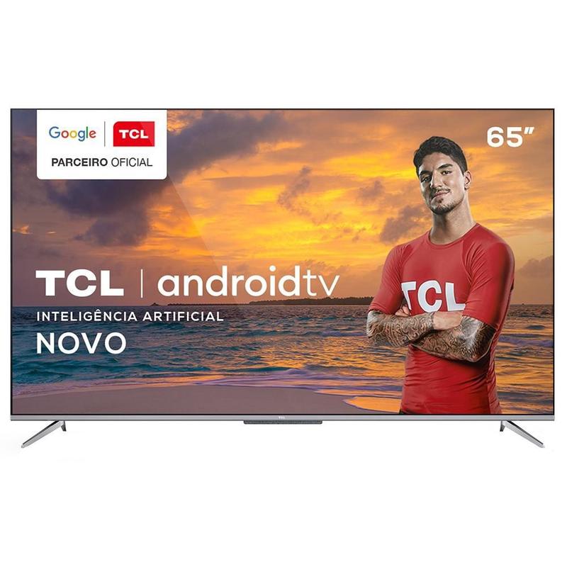 Smart TV TCL 65" P715 LED 4K UHD, WiFi, Bluetooth, 3x HDMI, 2x USB, HDR ...
