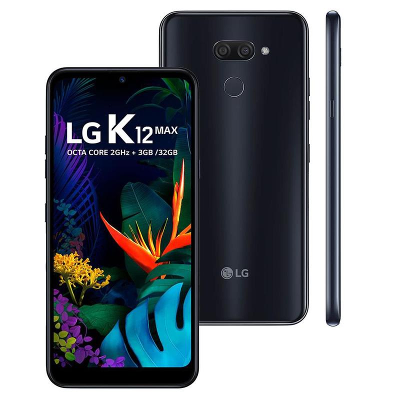 Smartphone LG K12 Max Preto 32GB - LG - LG K12 - Magazine Luiza