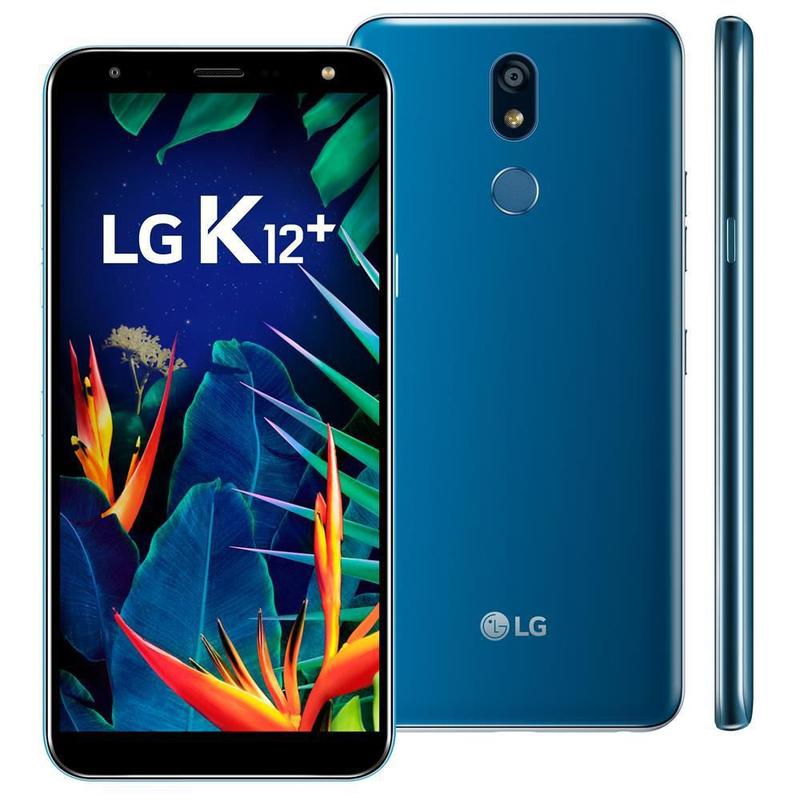 Smartphone LG K12 Plus LMX420BMW 32GB 3GB RAM 16MP Tela 5.7 Azul ...