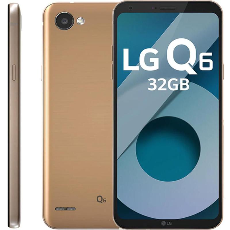 Smartphone LG Q6 5,5”, 32GB, Octa Core, Reconhecimento Facial, Rose Gold - Celular LG - Magazine ...