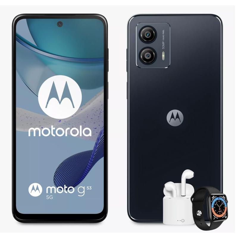 Smartphone Moto G53 5G Motorola Ink Blue 128gb 4gb Tela 6,5 HD+ Android ...