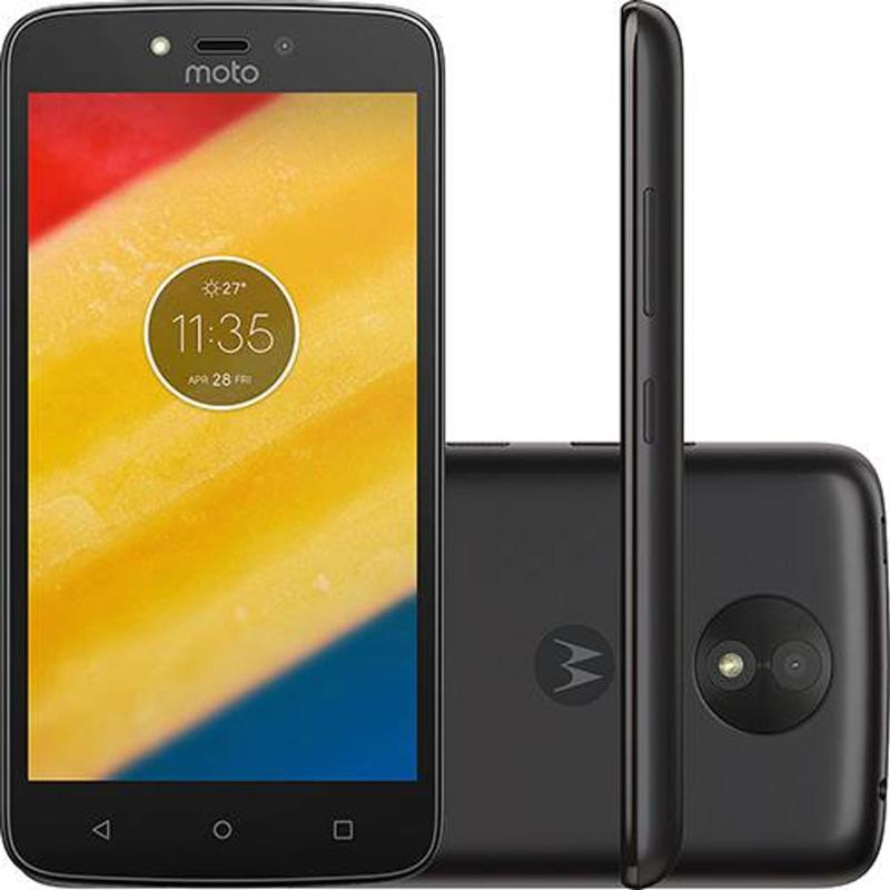 Smartphone Motorola Moto C Plus XT1726 4G TV DIGITAL 8GB Dual Chip Tela ...