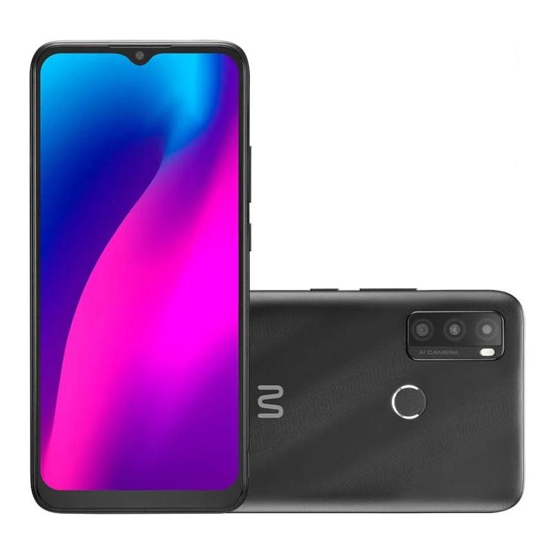 Smartphone Multilaser G PRO 2 6.5 Polegadas 64GB Desbloqueio Facial 2GB ...