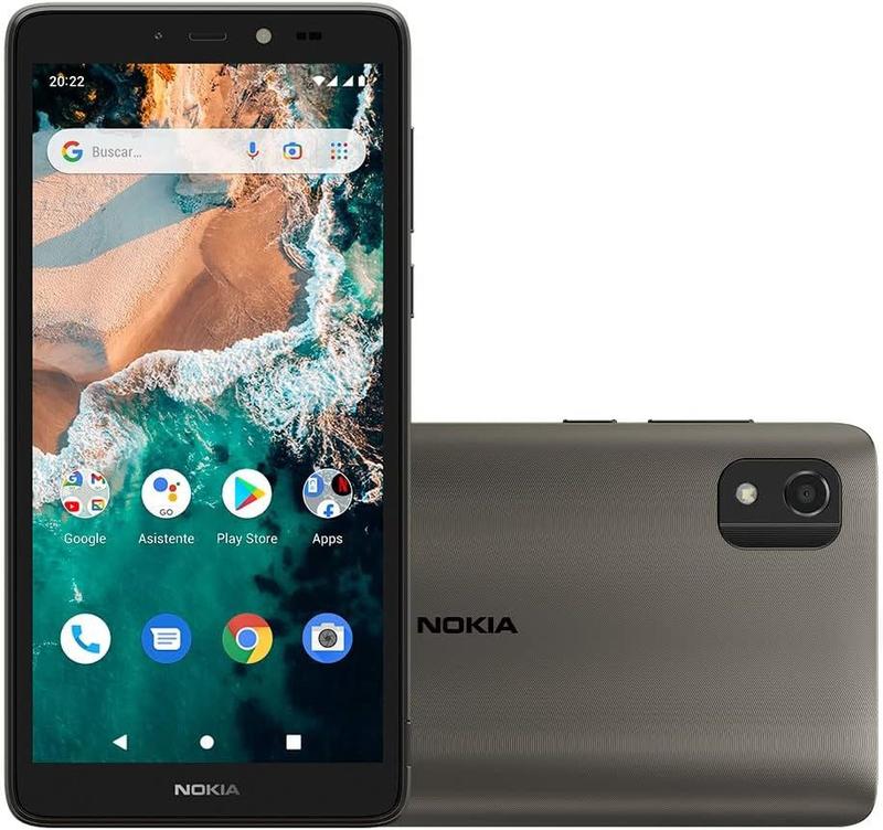 Smartphone Nokia C2 2nd Edition 4G 32 GB - Cinza - Smartphone Nokia ...