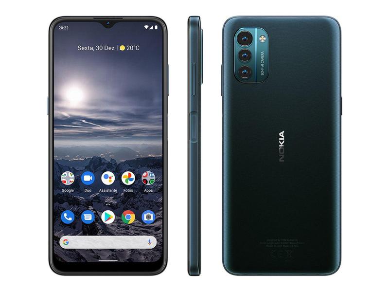 Smartphone Nokia G21 128GB Azul 4G Octa-Core - 4GB RAM 6,5” Câm Tripla ...