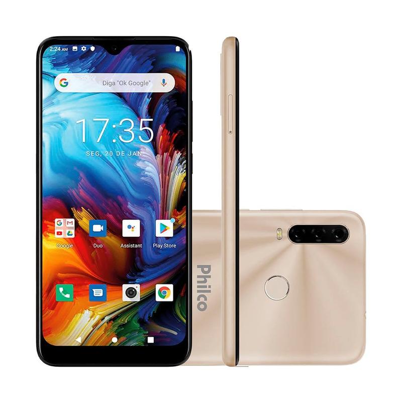 Smartphone Philco HIT P10 128GB 4G Tela 6.2 Camera Tripla 13MP Selfie ...