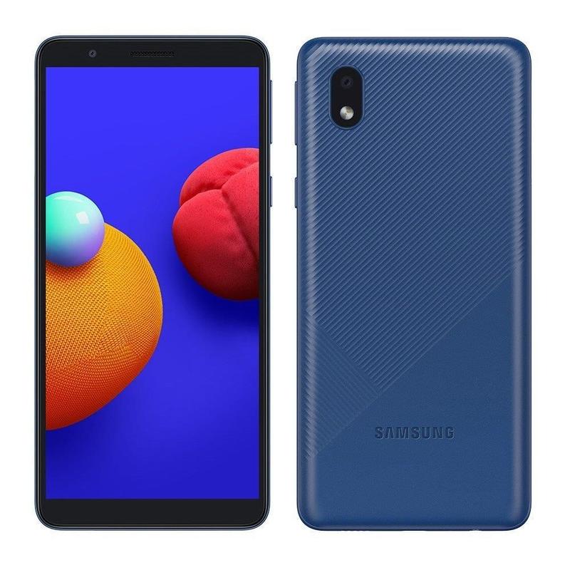 Smartphone Samsung Galaxy A01 Core, Azul, Tela 5.3", 4G+Wi-Fi, Android ...