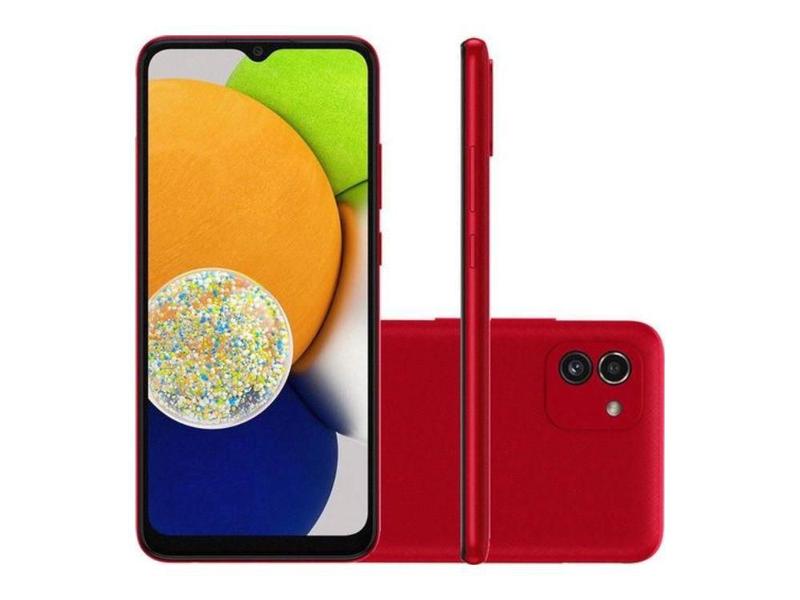 Smartphone Samsung Galaxy A03 64GB 4G/Dual Chip/Octa Core Vermelho ...