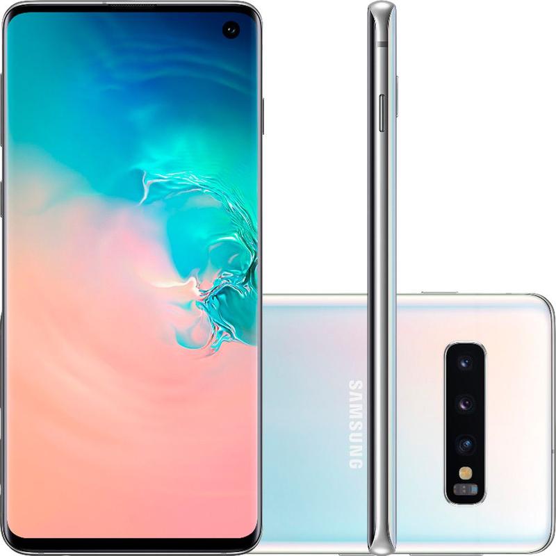 Smartphone Samsung Galaxy S10 128GB Câmera Tripla 12MP 16MP 12MP ...