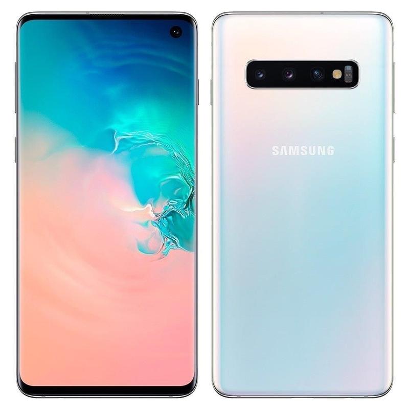 Smartphone Samsung Galaxy S10, Dual Chip, Branco, Tela 6.1", 4G+WiFi ...
