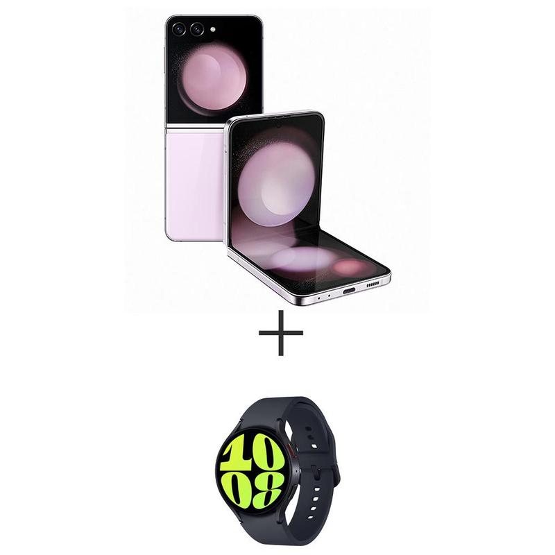 Smartphone Samsung Galaxy Z Flip5 5G Rosa + Galaxy Watch 6 BT 44mm ...