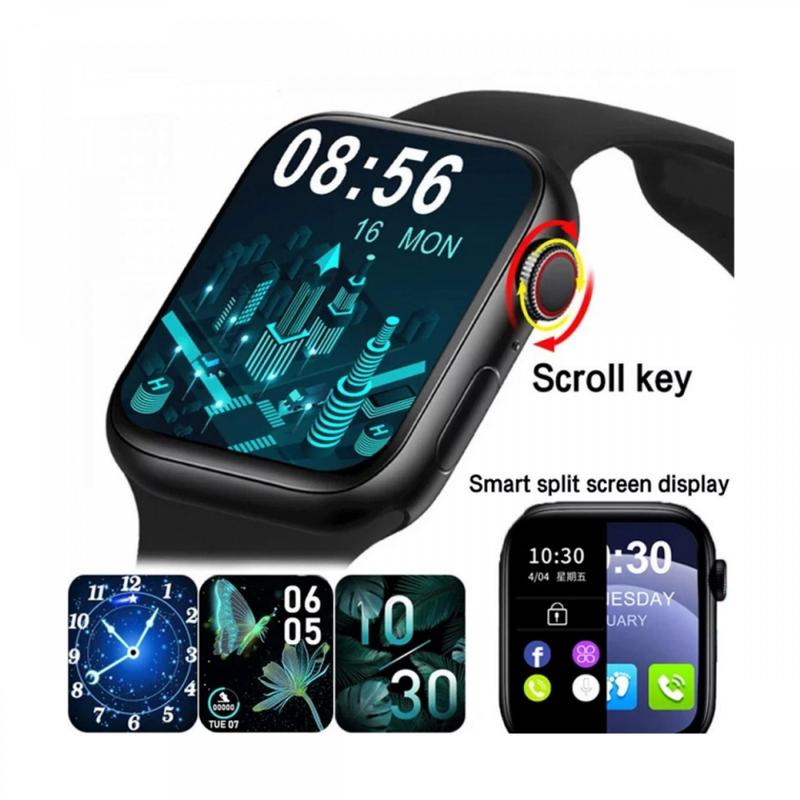 Smartwatch HW22 Plus Preto + Pulseira Milanese Metalica - Smartwatch e ...