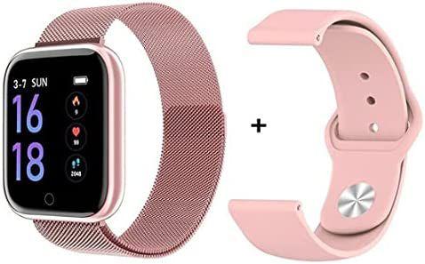 Smartwatch Inteligente Relógio Tfit P70 2 Pulseira Aço - Online ...
