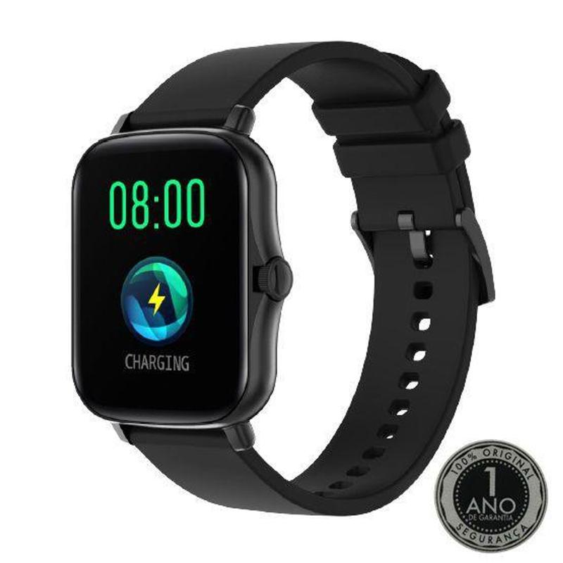 Smartwatch Preto SW-22 - Maketech - Smartwatch e Acessórios - Magazine ...