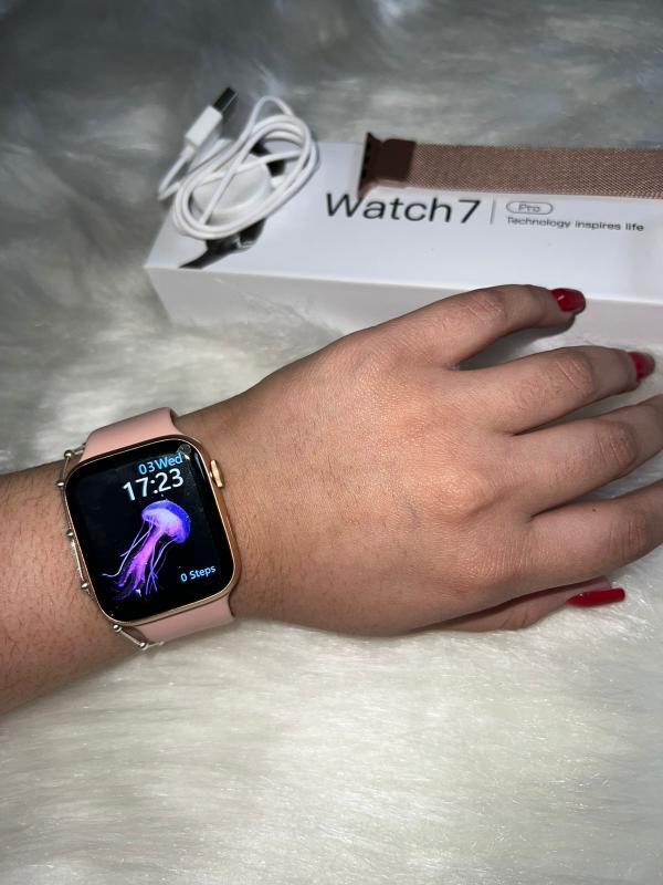 Smartwatch Relógio Inteligente Series 7 PRO W37 + pulseira + Película ...