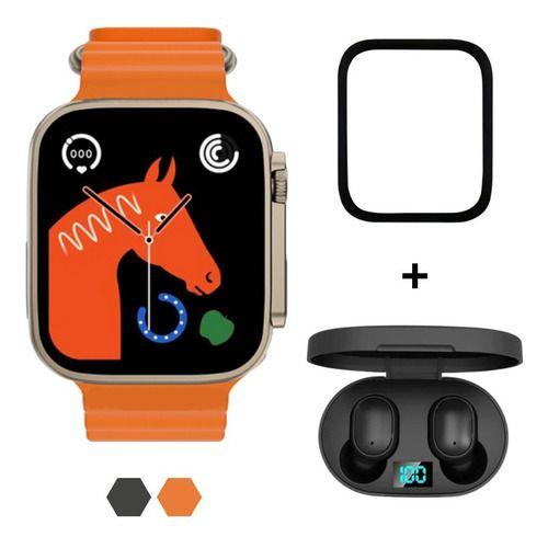 Smartwatch Ultra Max Gps Nfc Baixa Foto Tela 2,08 + Fone - Smartwatch e ...