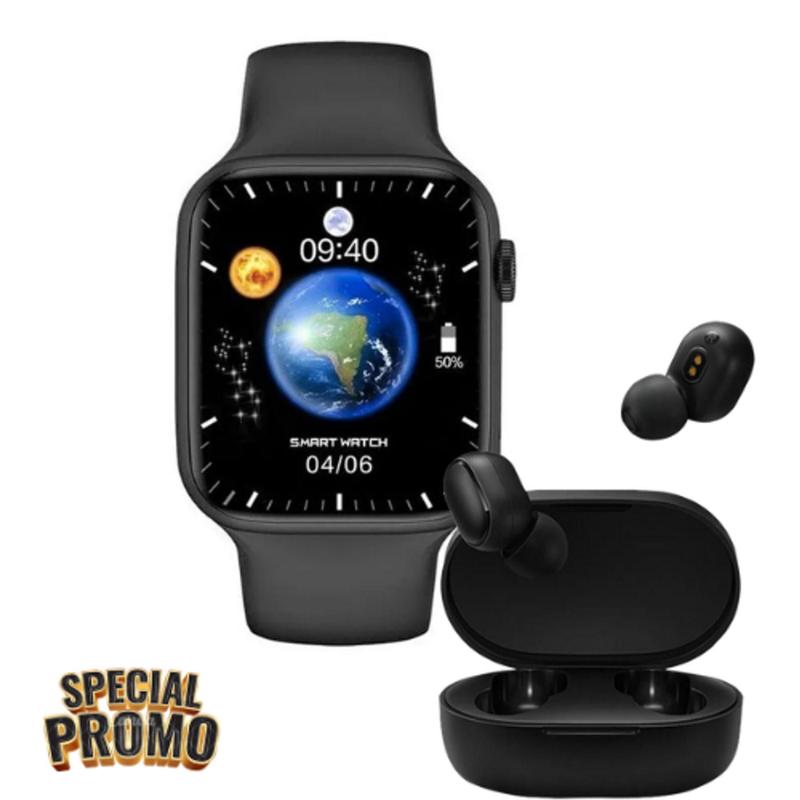 Smartwatch W28 PRO 45mm + 1 Air Dot' s 3 Fone Bluetooth - Khostar ...