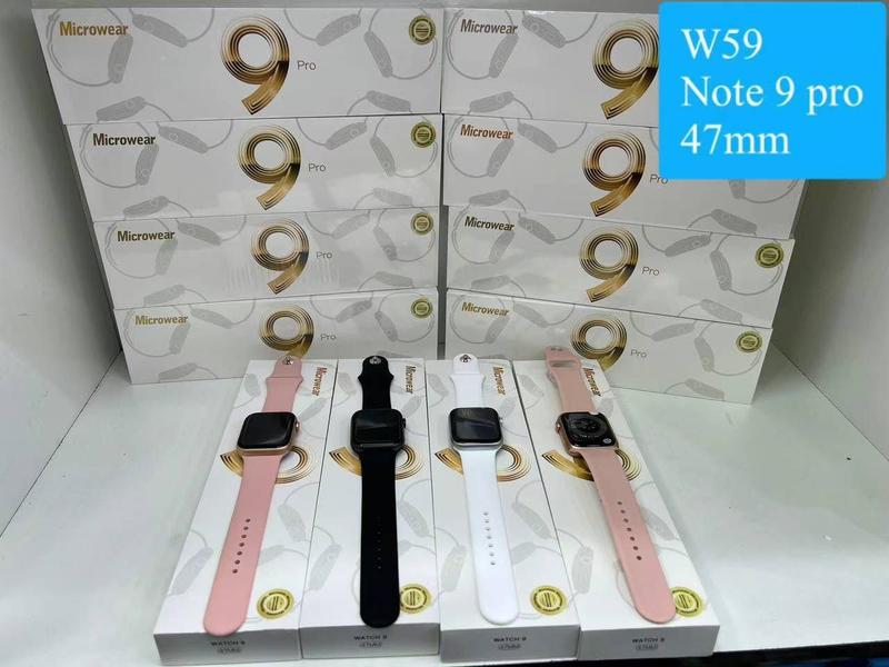 Smartwatch W59 Pro Series 9 47mm Modelo Unissex Original Nf ...