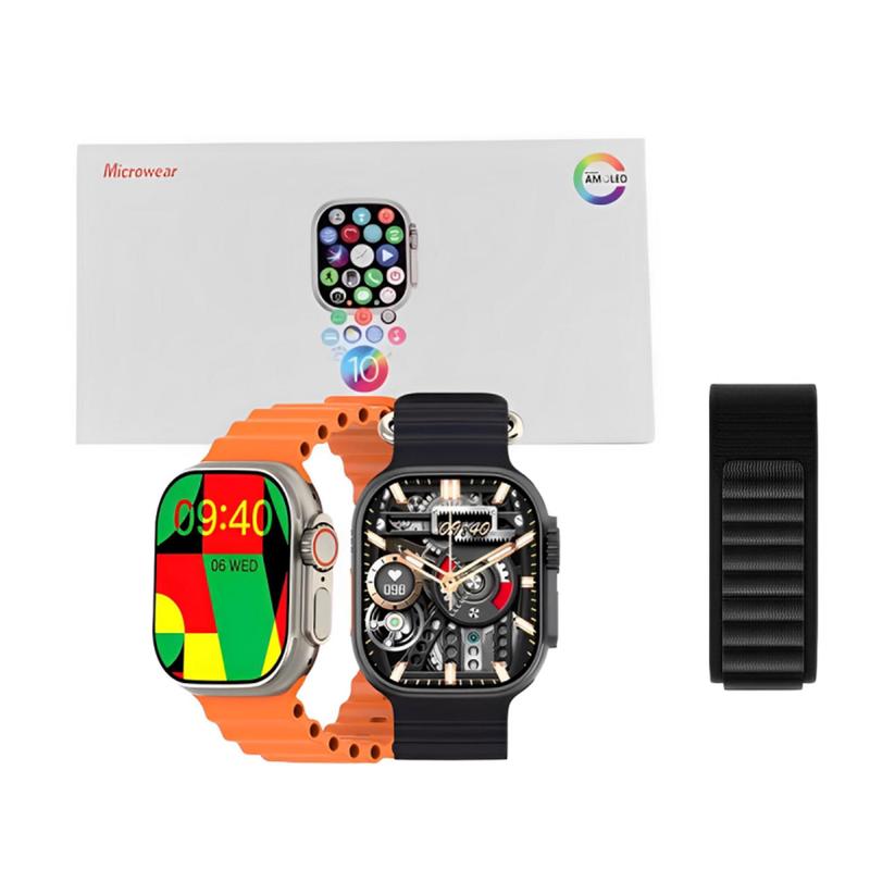 Smartwatch W69+ Plus Super Amoled 2gb Rom Série 10 2024 Android IOS 2 ...