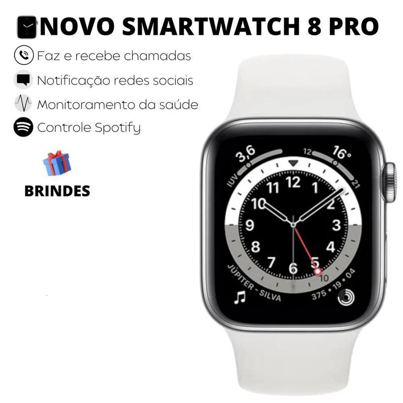 Smartwatch Watch 8 Pro Serie 8 Original Novo Top 2023 C/nf - Smartwatch ...