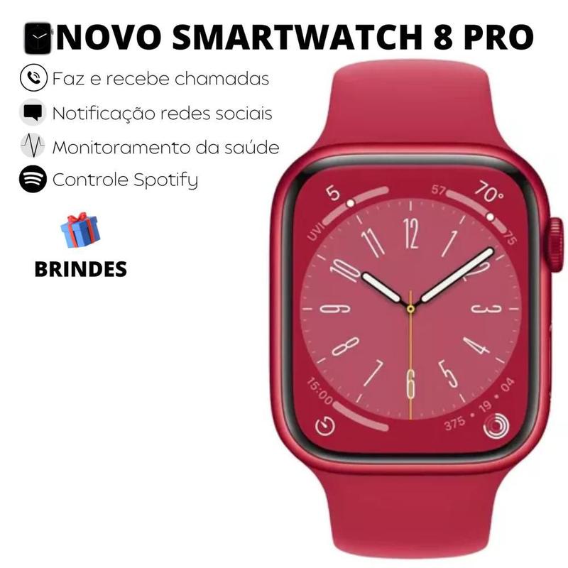Smartwatch Watch 8 Pro Serie 8 Original Novo Top 2023 C/nf - Smartwatch ...