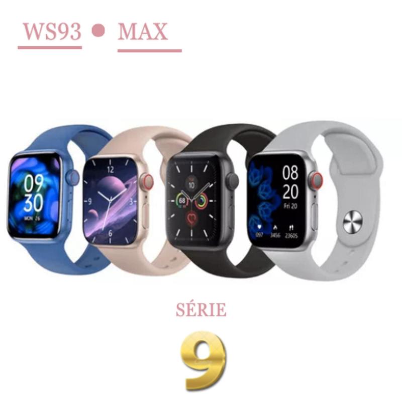 Smartwatch Ws93 Max Watch 9 45mm Saúde Feminina - Lançamento 2024 - Big ...