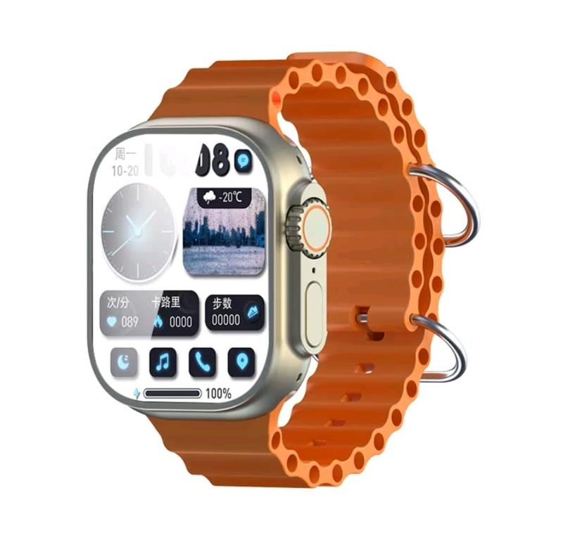 Smartwatch Z8 Ultra Max Tela 2,08 Pol. Faz Chamadas Nfc Gps ...